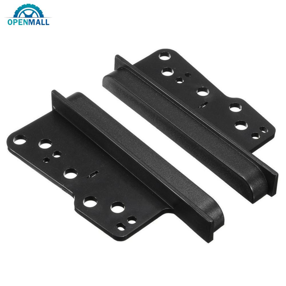 OPENMALL 2Pcs Car Radio Brackets Double 2Din Stereo Panel Fascia DVD ...