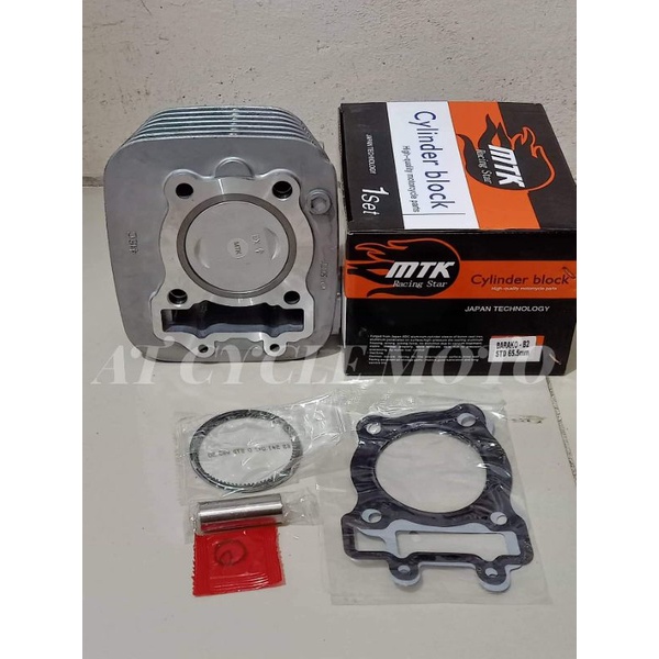 MTK CYLINDER BLOCK SET FOR BARAKO 2 STANDARD SIZE (65.5mm) | Shopee ...