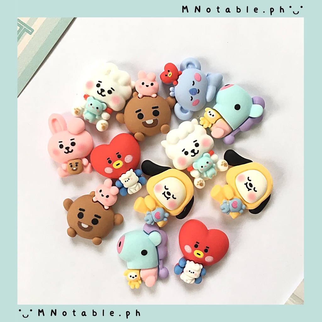 (Atleat 2 or combined with other items)MNotable BT21 BTS Brooch Button ...
