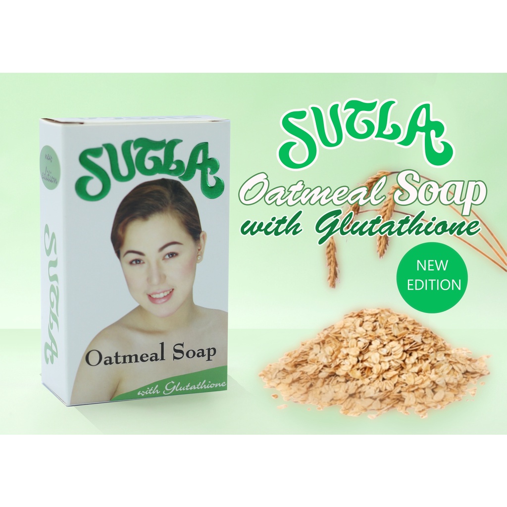 SUTLA OATMEAL SOAP WITH GLUTATHIONE (NEW EDITION) | Shopee Philippines