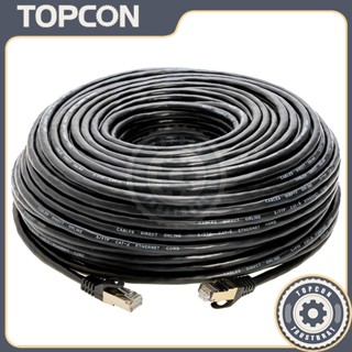 15M 20M 30M 40M 50M 60M 80M 100M gold-plated Ethernet cable outdoor LAN ...