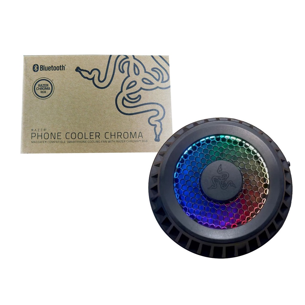 Razer Phone Cooler Chroma (MagSafe Compatible) Smartphone Cooling Fan ...