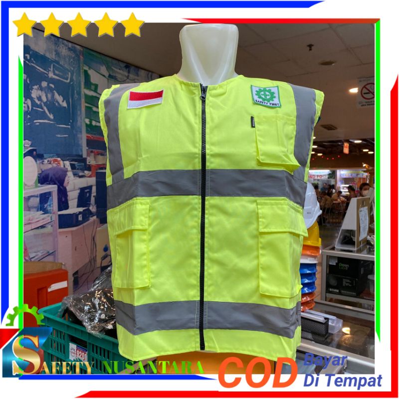 K3 Safety Vest / Project Safety Vest / Mining Safety Vest | Shopee ...