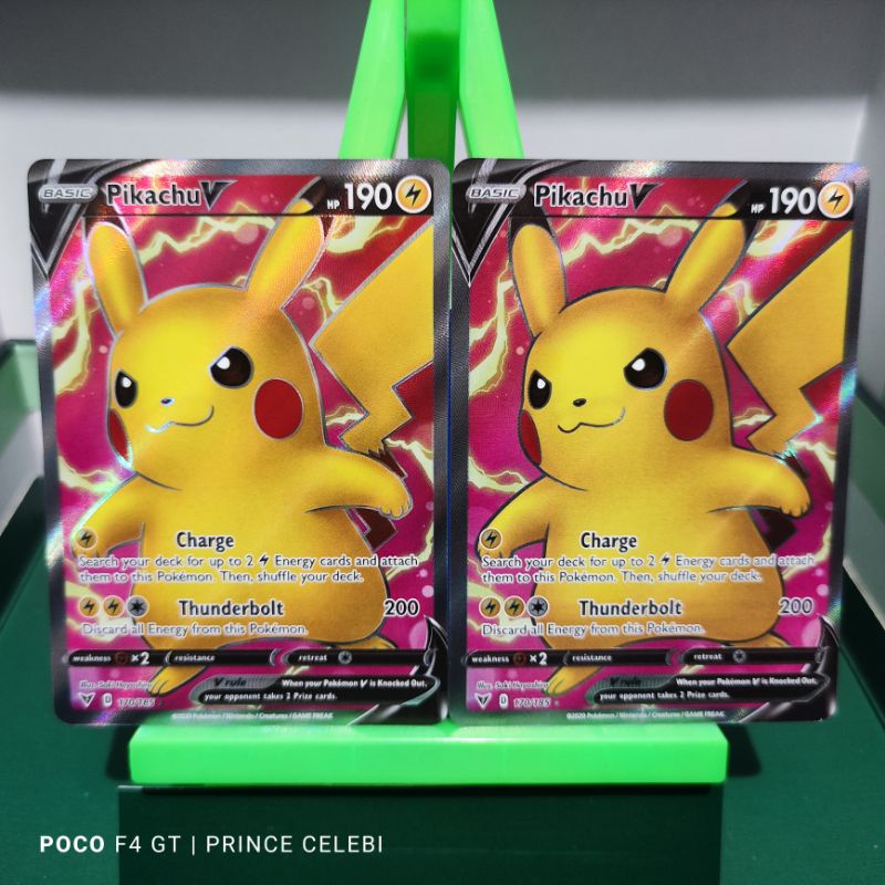 Pokemon TCG - Pikachu V Full Art | Shopee Philippines