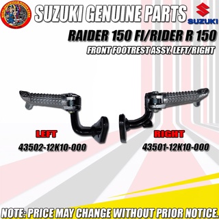 RAIDER 150 FI/R 150 FRONT FOOTREST ASSY. (SGP) (Genuine: 43502-12K10 ...