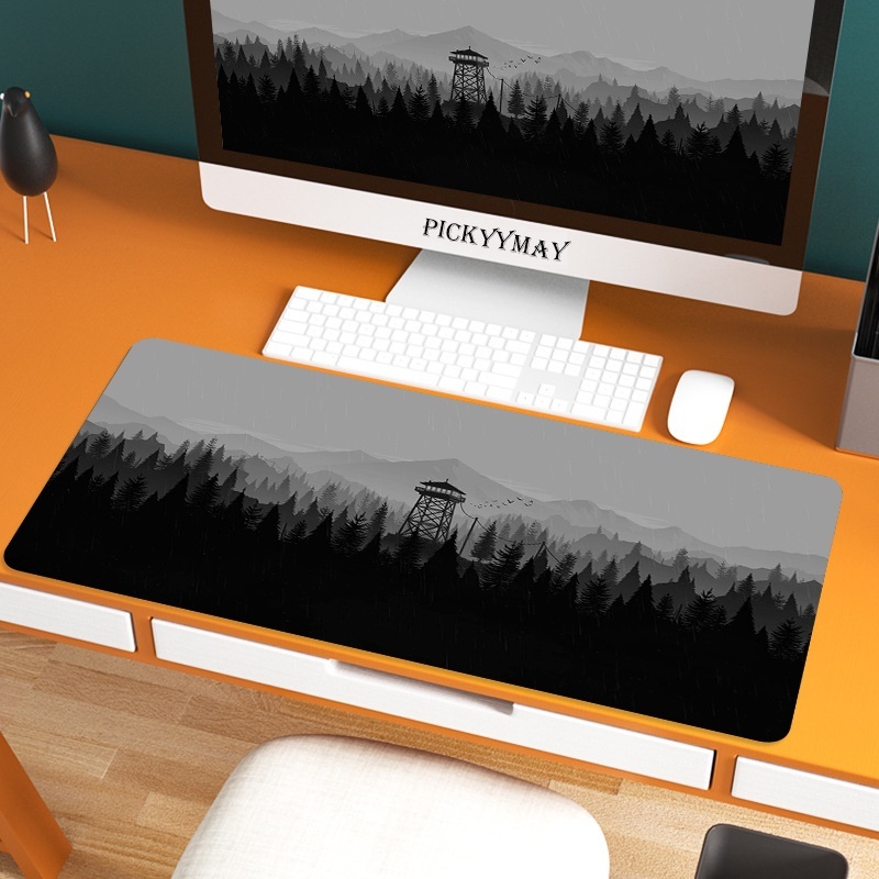 Deep Forest Firewatch Large Mouse Pad Big Computer Gaming Mousepad Anti ...