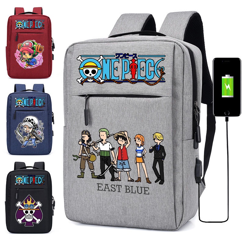 Anime One Piece Backpack for Women Student Backpack Travel Bag School ...