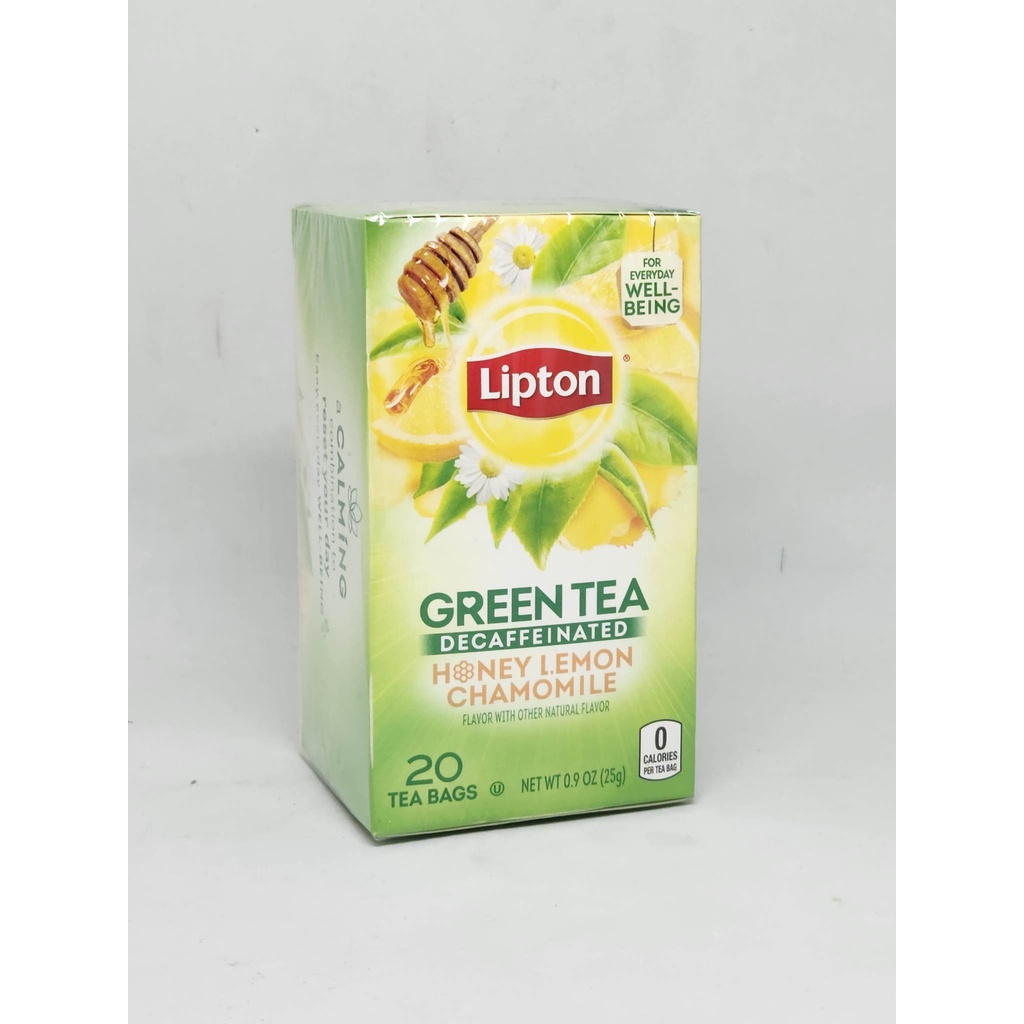 Lipton Tea Green Tea Flavored Tea Blueberry/Lemon/Peach 20s | Shopee ...