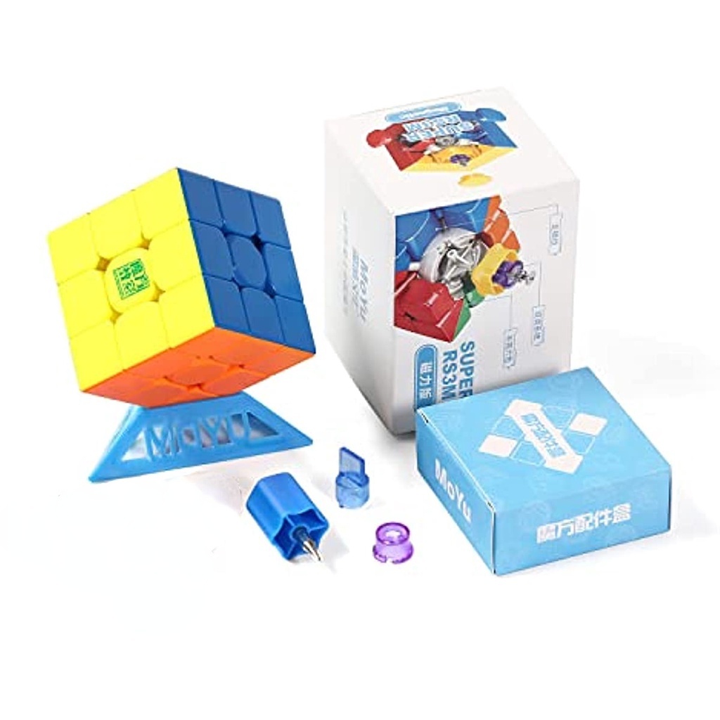 MoYu Super Rs3m 2022 3x3x3 Magic Cube Magnetic Version Cube 3x3 Speed ...