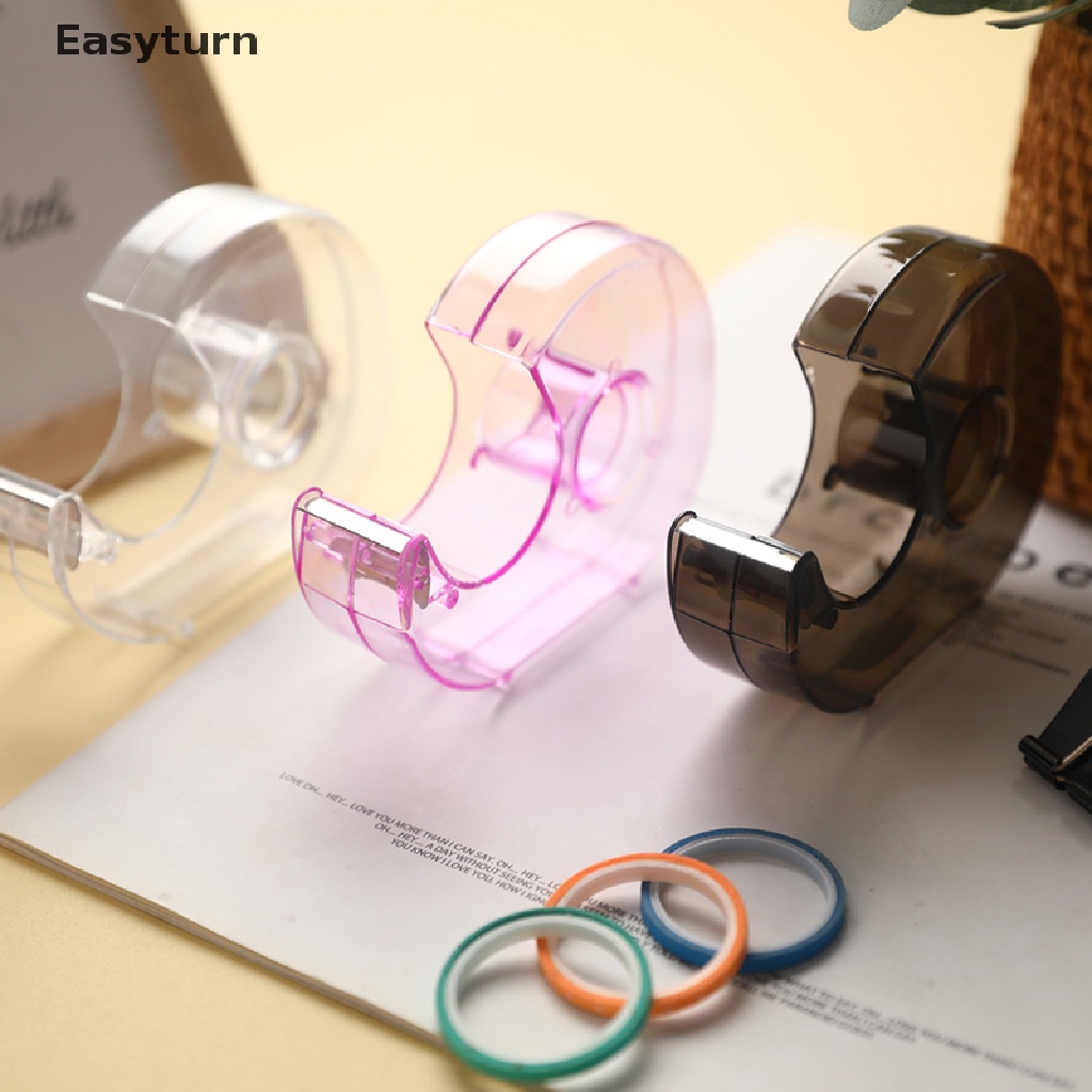 Easyturn Random Color Tape Dispenser Cutg Student Tape Dispenser ...