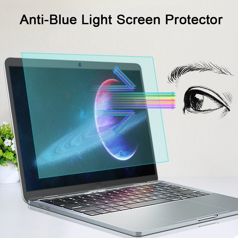 Anti Blue Light Screen Protector For Laptop 13.3 14 15.6 24 inch Eye ...