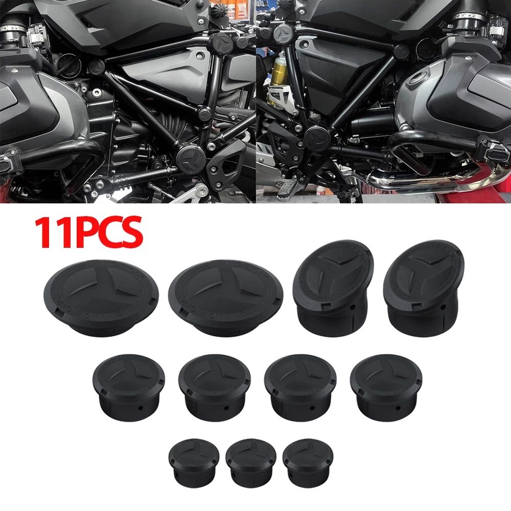 11PCS Motorcycle Frame Hole Cover Caps Plug For BMW R1200GS LC R 1200 ...