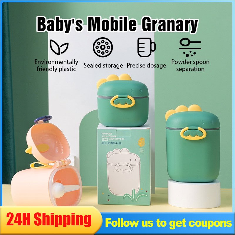 Baby Milk Powder Box Airtight Food Storage Container Snack Portable Box ...
