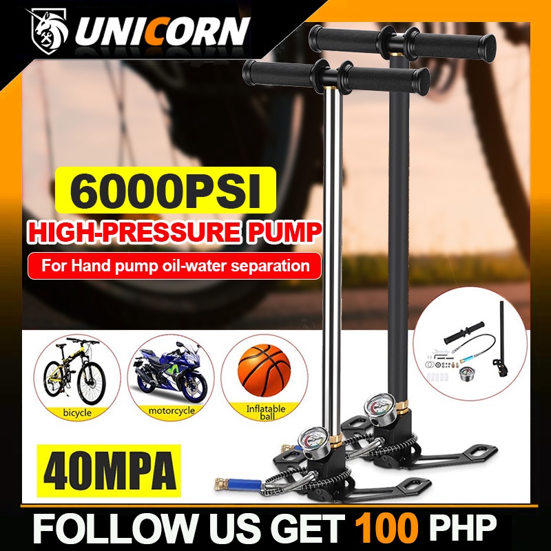 6000psi High Pressure PCP Hand Pump/3 Stage Air Pump Pcp Airgun Rifle ...