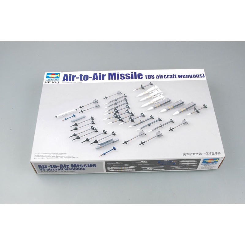 trumpeter US aircraft -- Air-to-Air Missile 03303 1:32 | Shopee Philippines