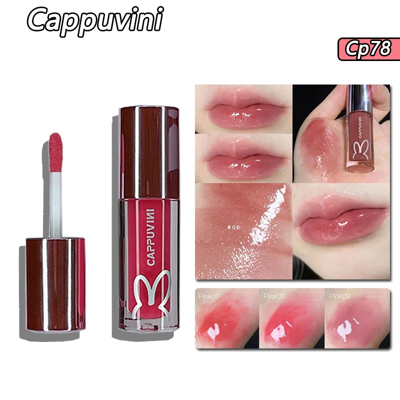 Cappuvini Fade Lip Lines Glaze Hydrating Gloss 2.5g/1pc | Shopee ...