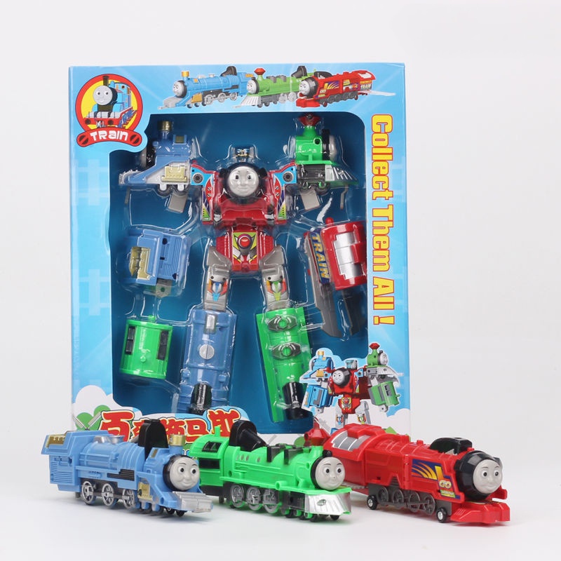 3in1 Thomas Friends Train Transformers Super Th0mas Deformable Combined ...