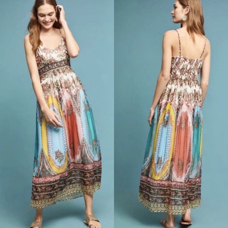 BOHO COACHELLA CASUAL FLORAL SLIT SUMMER MAXI LONG BOHEMIAN SEMI FORMAL ...