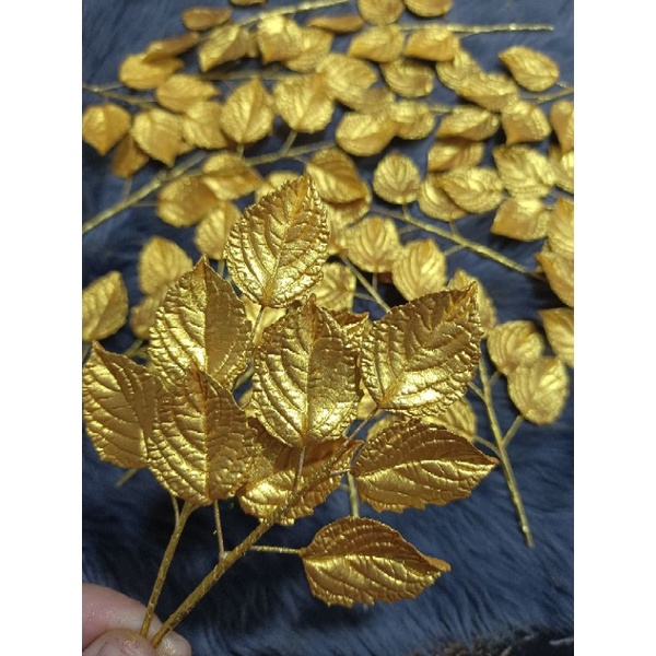 2 bunch gold leaf edible | Shopee Philippines