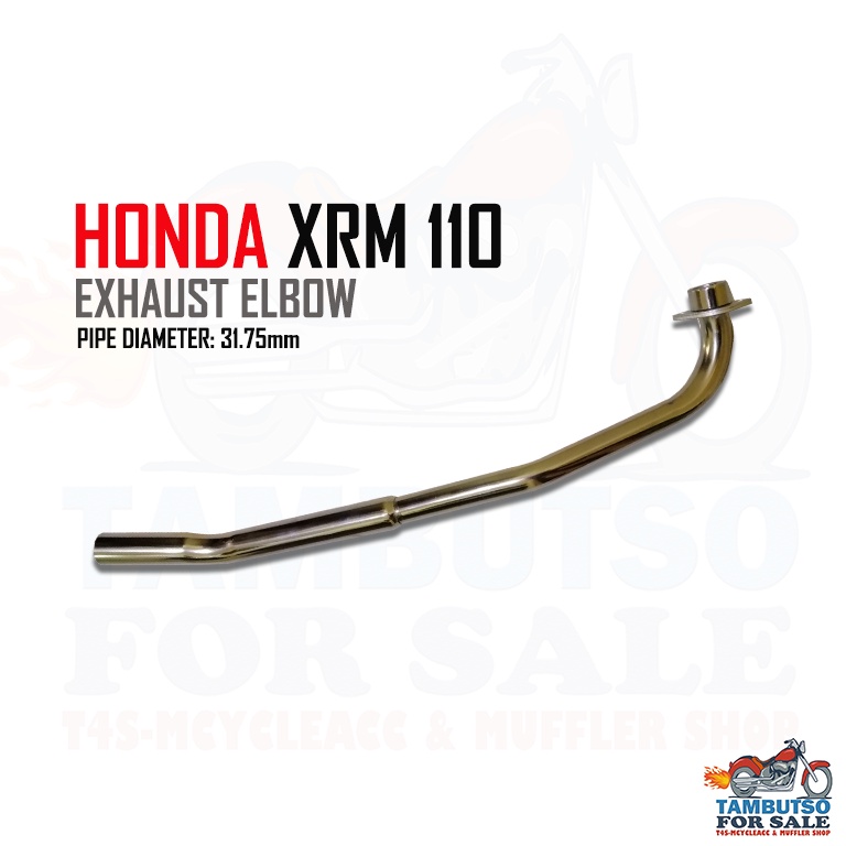 Exhaust Elbow for Honda XRM 110 | Shopee Philippines