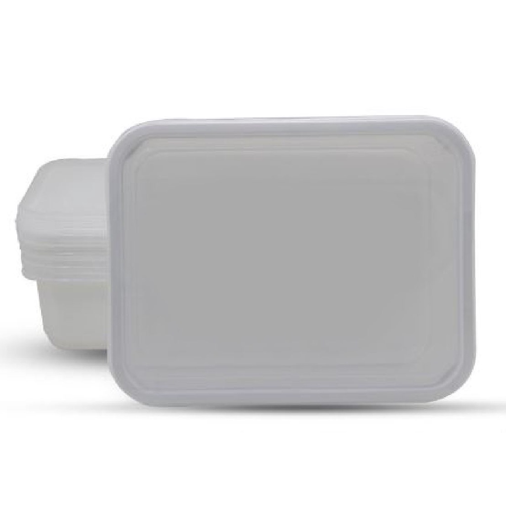 Re-3200ml Party Tray White with Lid 5 pcs | Shopee Philippines