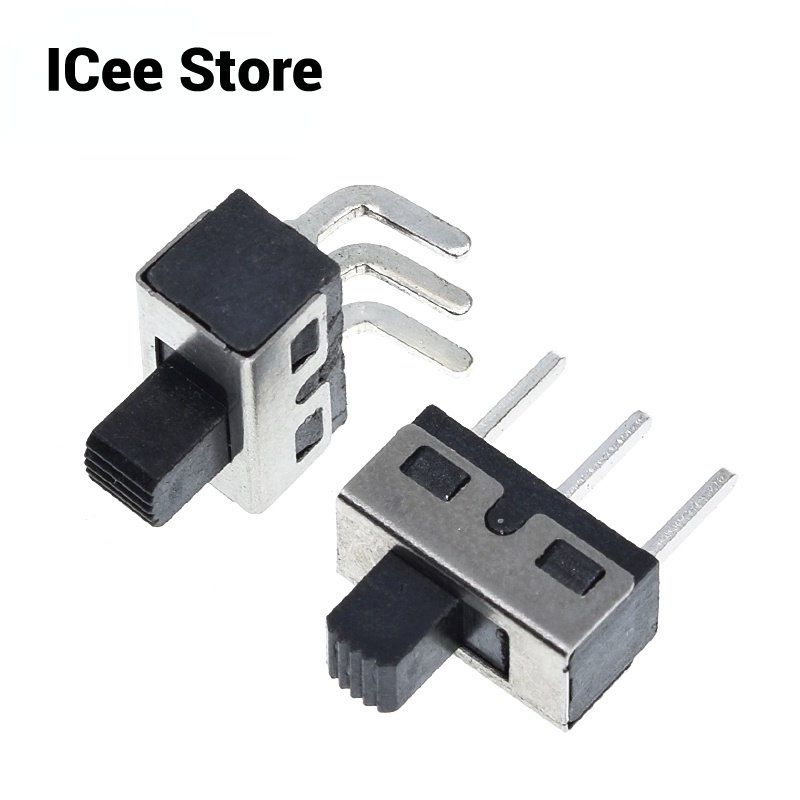 20Pcs/10Pcs Toggle Switch SS12D10 SS12D06 3Pin ON-OFF Handle Length 5mm ...