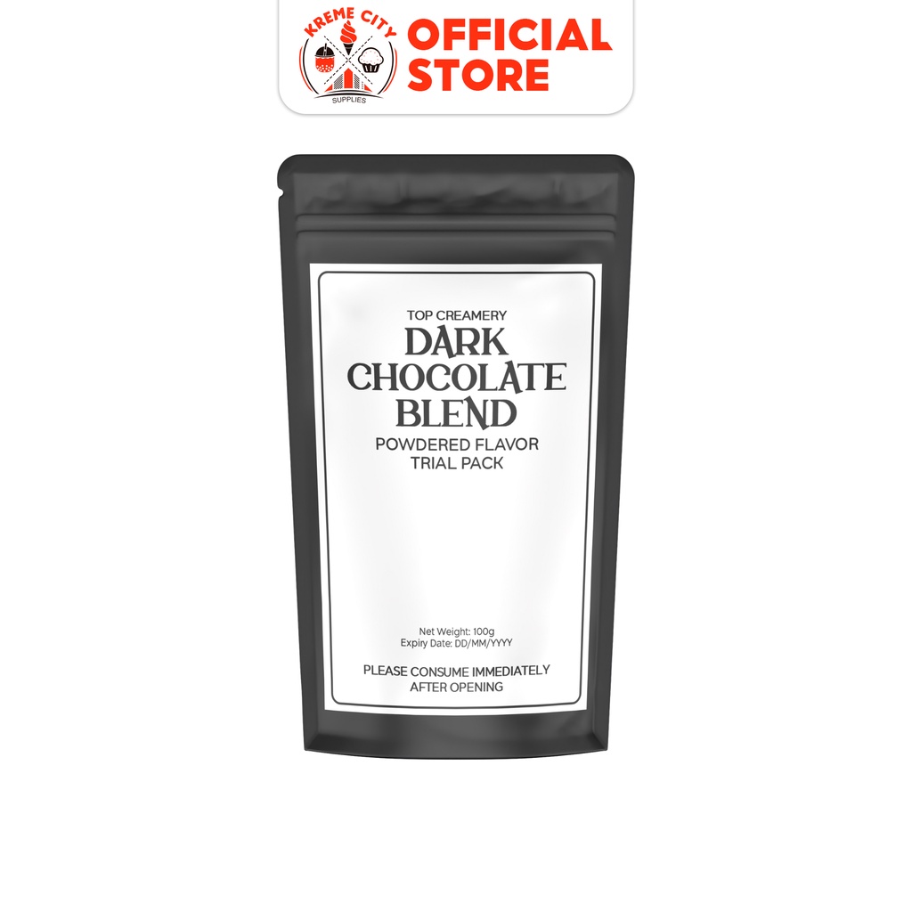 TOP Creamery Blended Series Dark Chocolate Powder Beverage Drink Mix ...