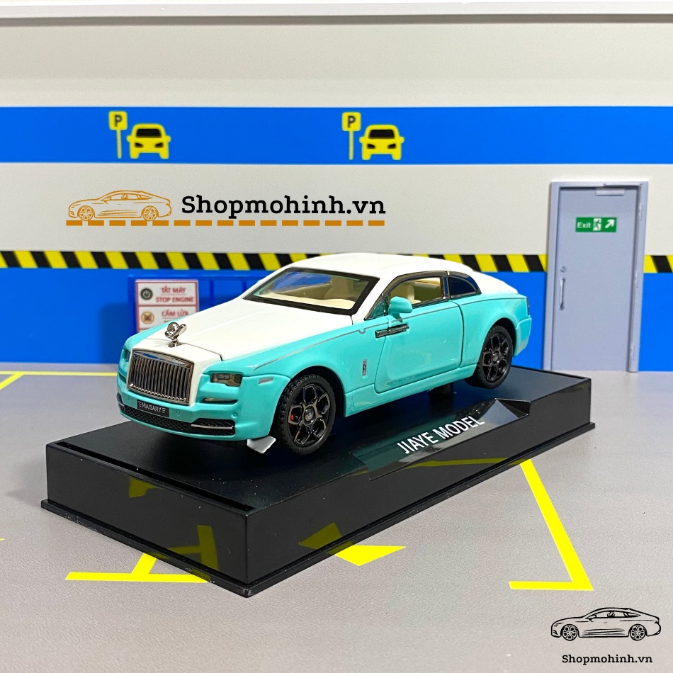 Rolls Royce Phantom Wraith metal car model, scale 1:32, Double Horses ...