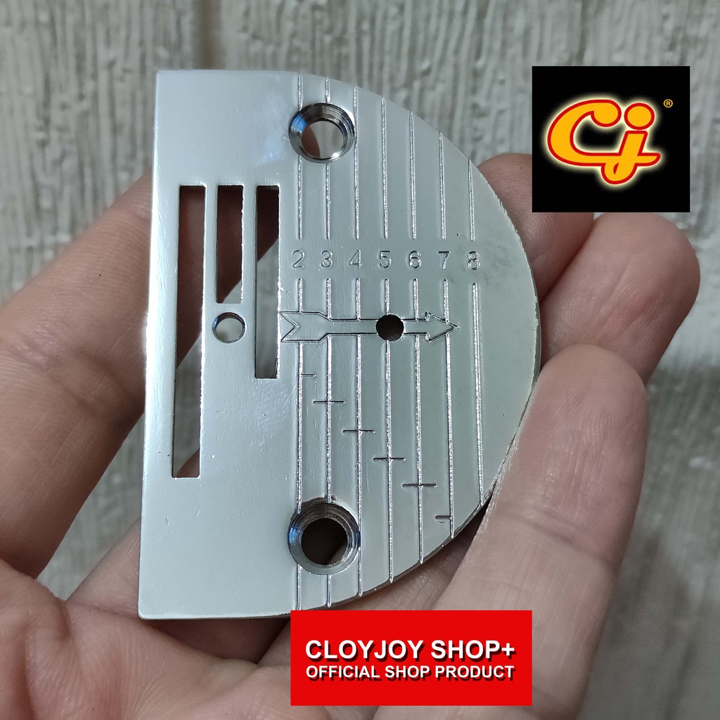 ORIGINAL SINGER BIG NEEDLE HOLE 3 LINES THROAT PLATE for ordinary ...