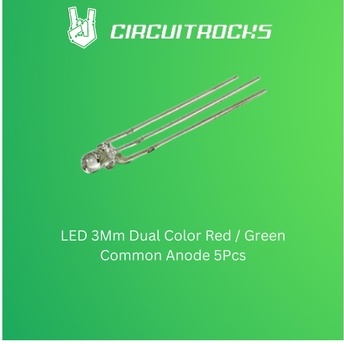 LED 3Mm Dual Color Red / Blue Common Anode 5Pcs | Shopee Philippines