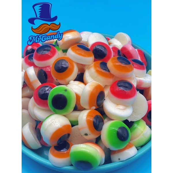 【mr candy 】2.5kg eye gummy Candy 50-55Pcs soft candy gummy candies ...
