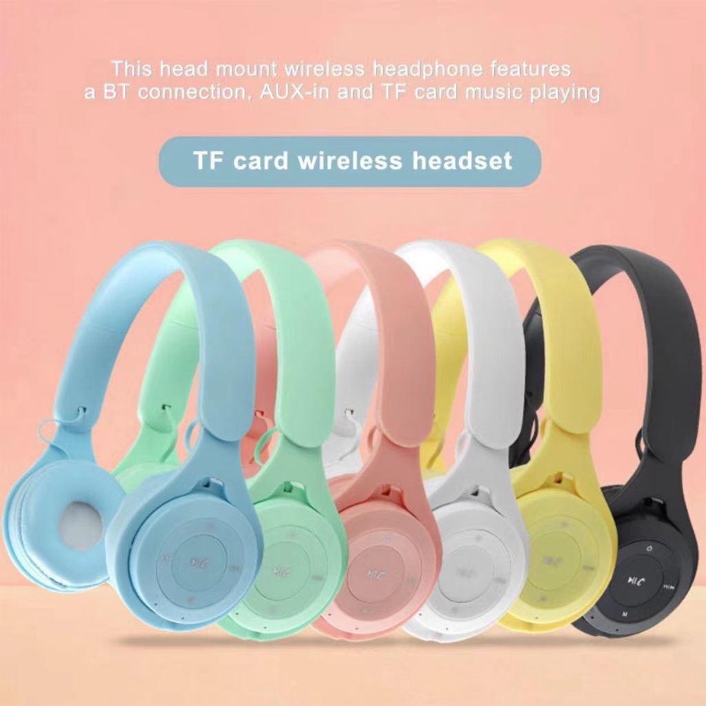 Y08 Stereo Wireless Bluetooth ON-Ear Headphones | Shopee Philippines