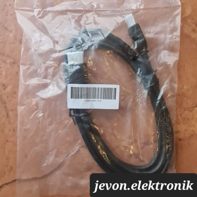 Hdmi TV Cable Set Top Box STB 1.5 m meter Laptop Computer | Shopee ...