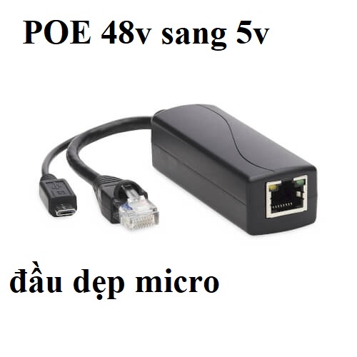 Poe Splitter signal Splitter Splits POE 48v to 5v for imou ezviz ...