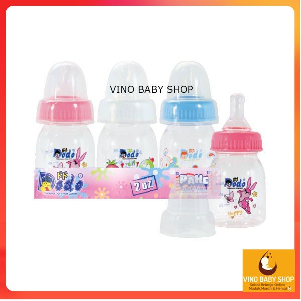 Dodo BOTTLE PAHE 60ml/VINO BABY SHOP Round Pacifier Milk BOTTLE ...