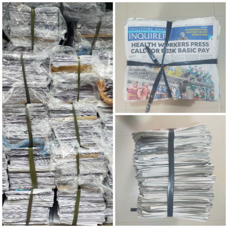 1kg used newspaper ( dyaryo or diaryo or dyario ) for sale | Shopee ...