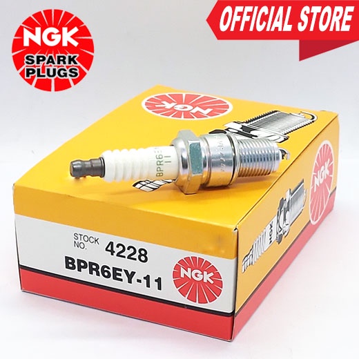 NGK BPR6EY-11 Standard Spark Plug for Hyundai Excel and Sonata 1991-1998 Set of 4 | Shopee ...