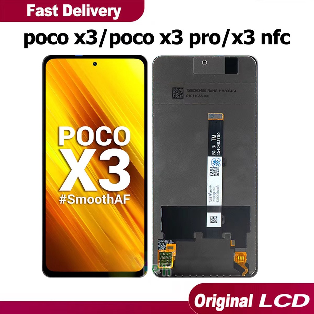 Xiaomi Poco X3 / Poco X3 Pro / Poco X3 NFC LCD Original Display Touch Screen | Shopee Philippines