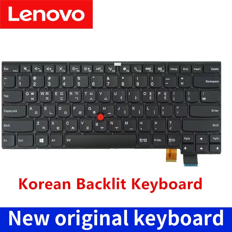 New original notebook keyboard T460S T470S S2 Korean Backlit Keyboard ...
