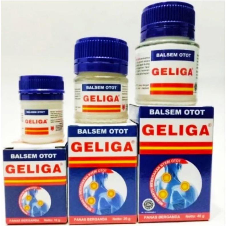 Balsem Otot Geliga Muscular Balm 20-40g | Shopee Philippines