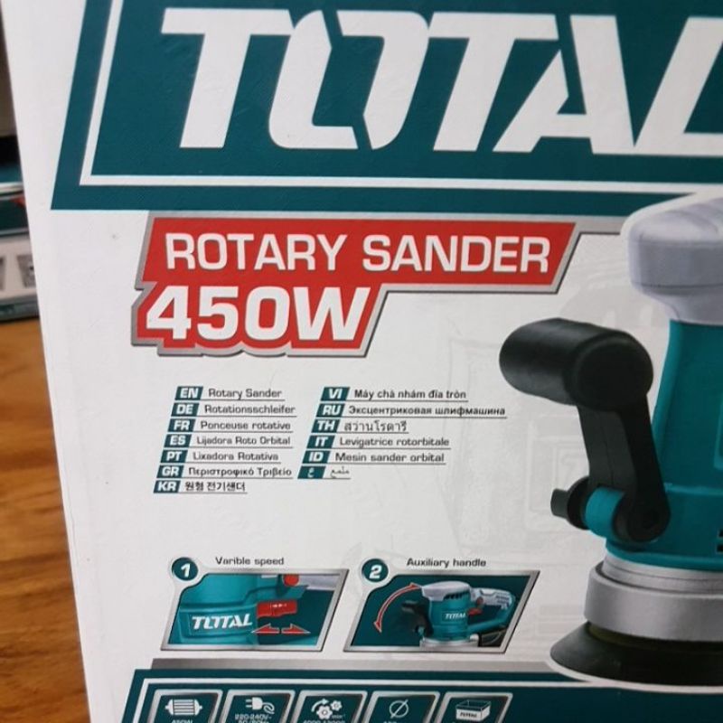 Total Rotary Sander 450w slightly used | Shopee Philippines
