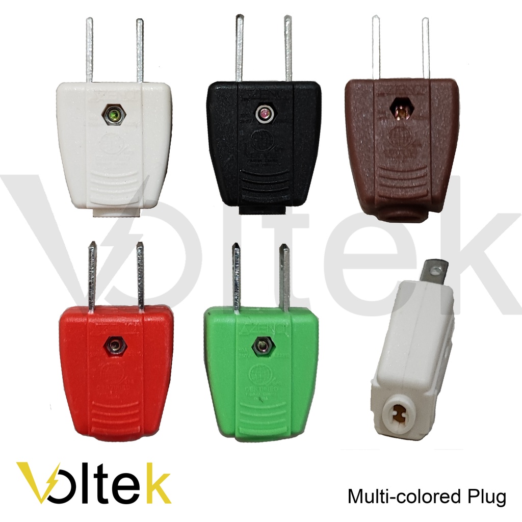 Azena plug & adaptor(regular, muticolored, universal adaptor, round to ...