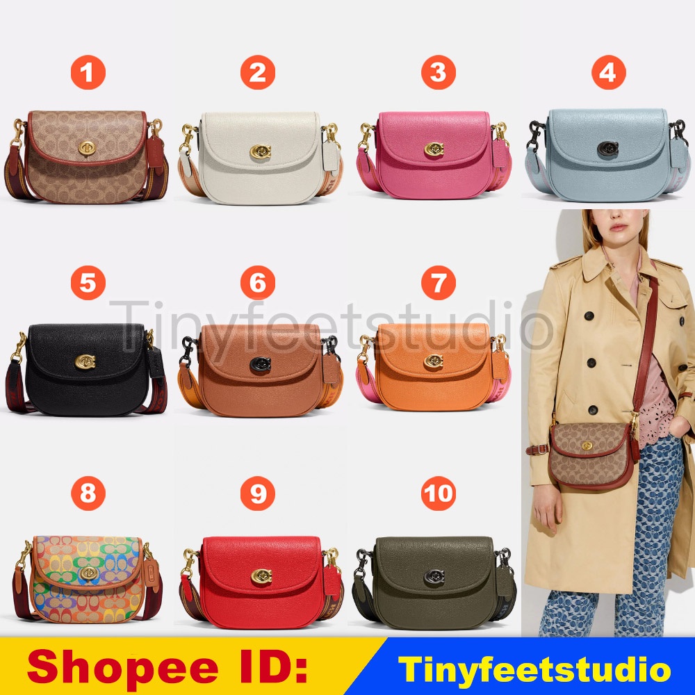 CA093 CA094 CA101 Willow Saddle Bag Women Crossbody Sling Handbag 093 094 101 | Shopee Philippines