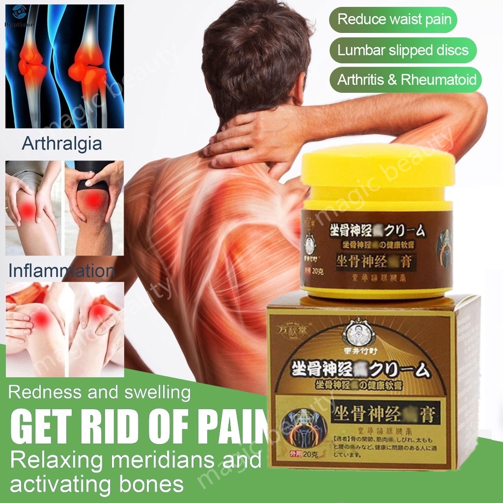 Lumbar Cream Relieve Body Soreness pain relief rub gout Sciatica Disc ...