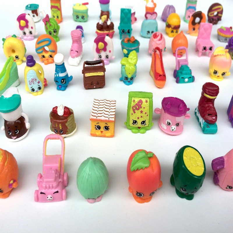 50/100 Pieces Shopkins Series 1-6 Mini Moose Collectible Dolls Shopkin ...