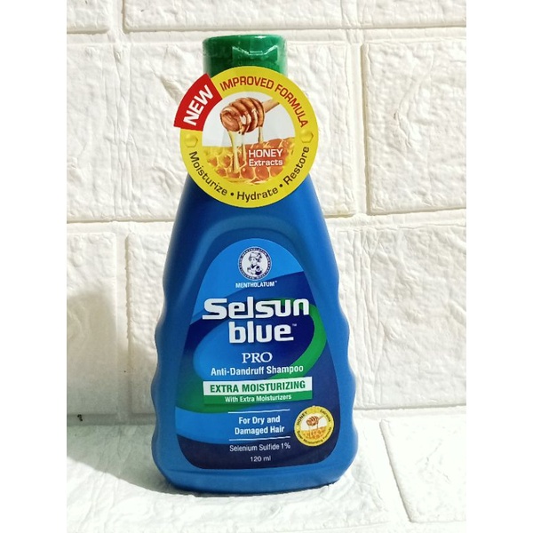 Selsun blue pro anti dandruff shampoo extra moisturizing (120ml ...