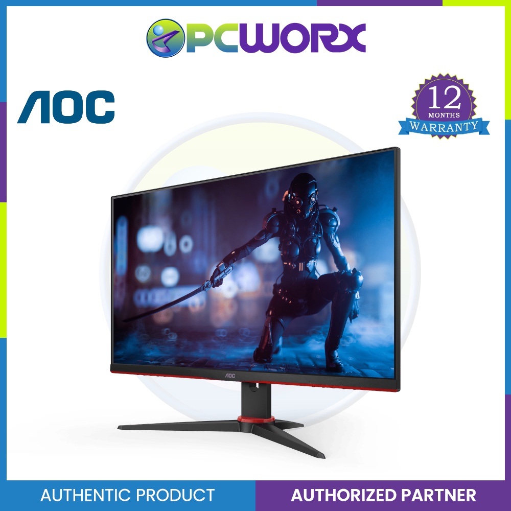 AOC 24G2/24G2E/24G2SE 23.8" Full HD 165Hz 1ms FreeSync Premium Gaming ...
