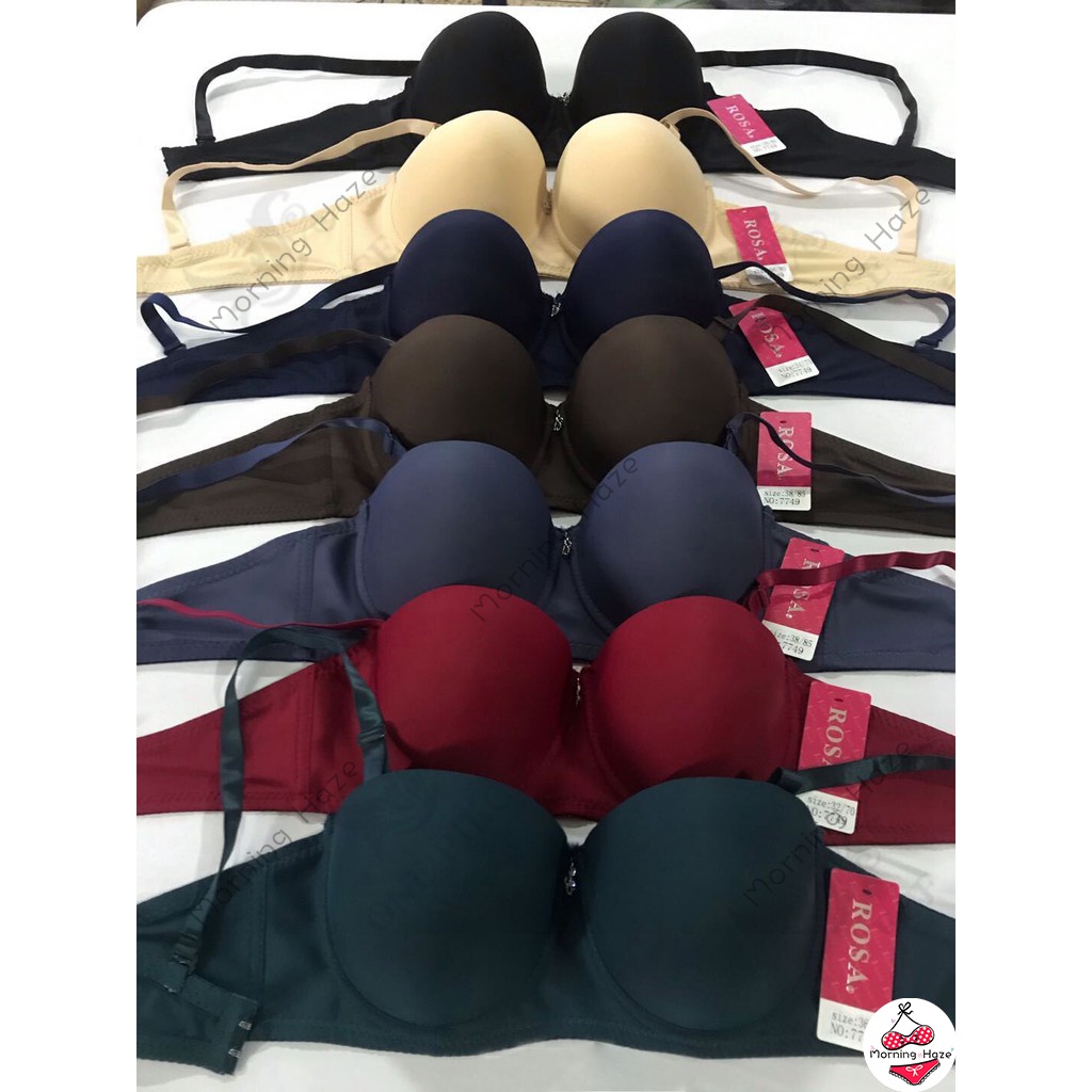 Women Push-up Bra 3/4 Cup Adjustable Support Bras Lingerie Underwire ...