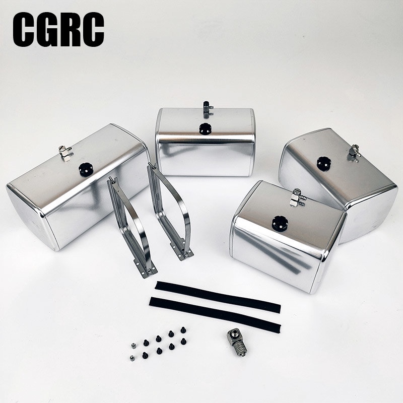 Metal Simulated Hydraulic Oil Tank for 1/14 Tamiya RC Truck Trailer ...