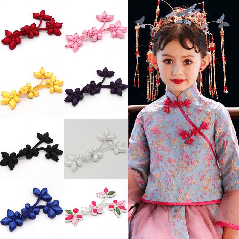 Plum Chinese Style Buttons Tang Dress Cheongsam Hanfu Chinese Dress ...